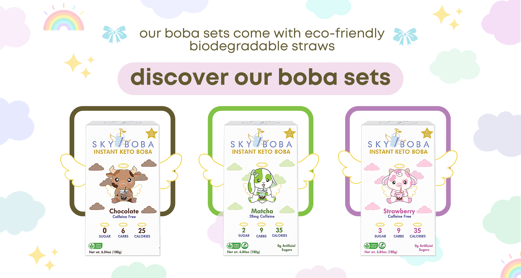 Sky Boba | Keto Boba - Low Carbs, Low Calories & GMO Free